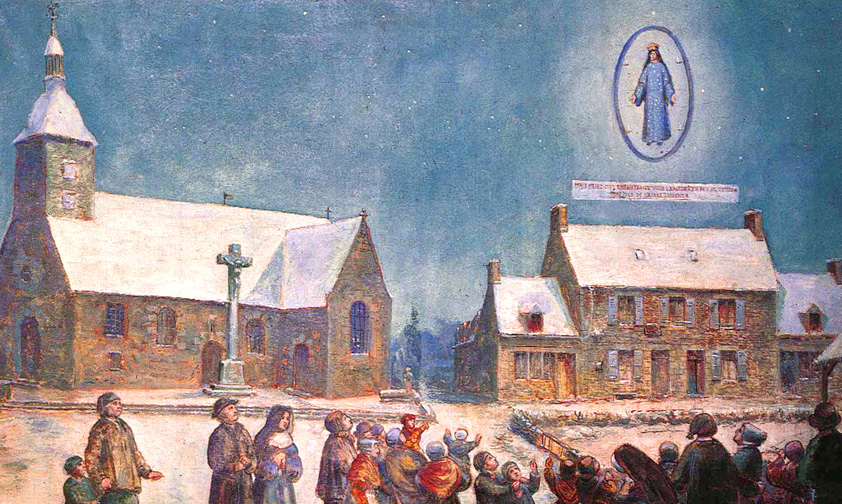 Un 17 janvier : l'apparition de Notre-Dame de Pontmain - Contre-Info